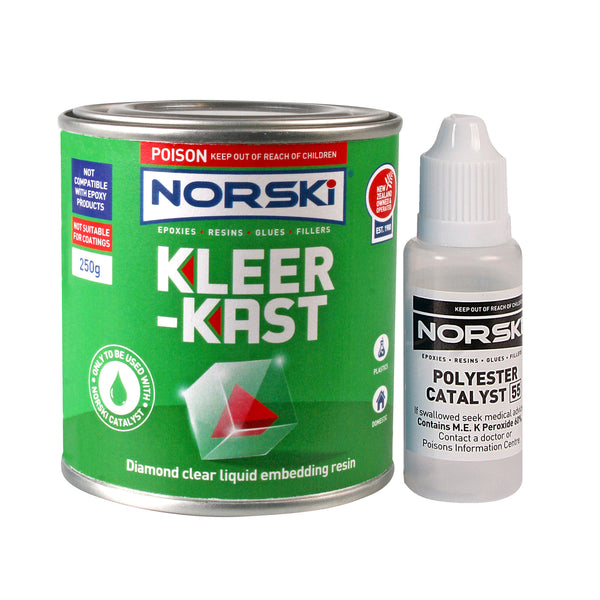 Polyester Resins (Kleer Kast/Surfboard/Raw Polyester resin) - Norski
